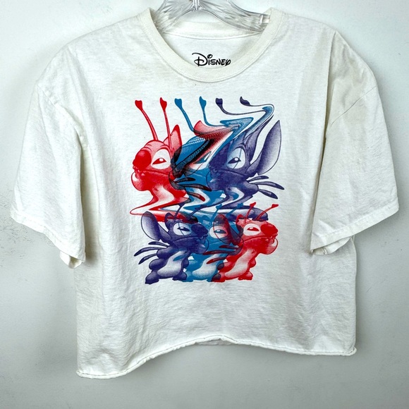 Disney | Tops | Stitch Crop Top | Poshmark